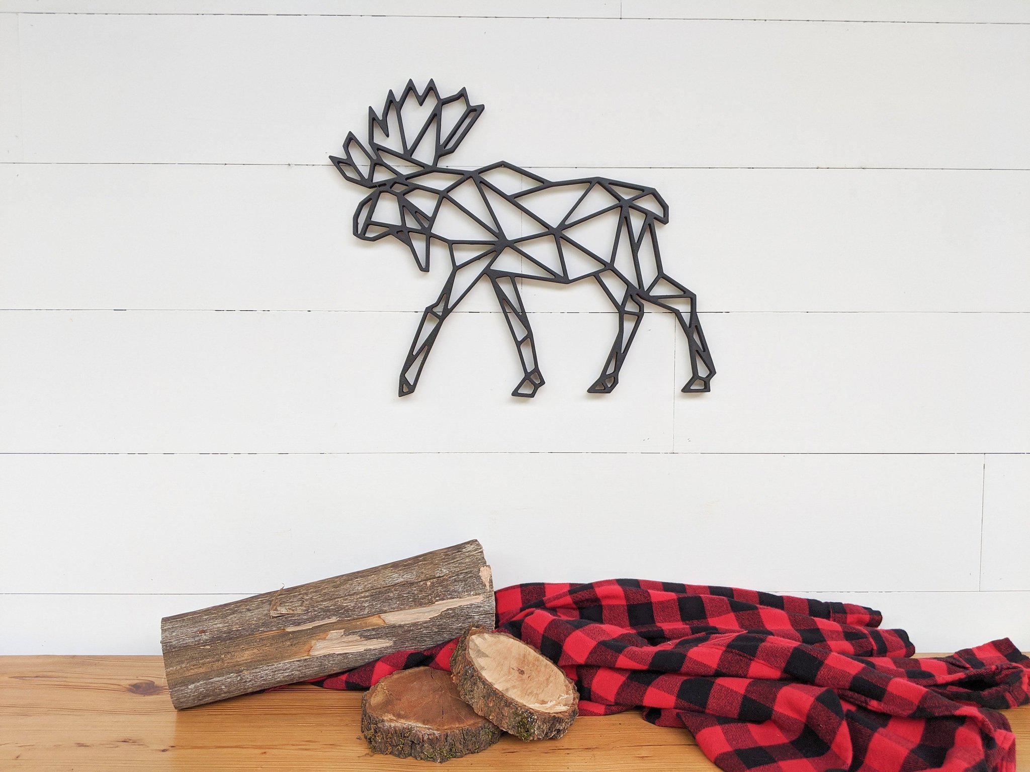 Geometric Moose The Golden Geometric Moose